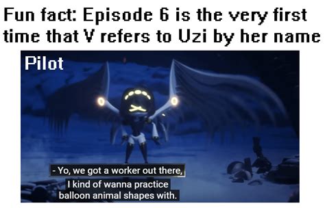 Uzi Finds Where She Belongs As A Disassembly Drone Plus A Fun Fact At