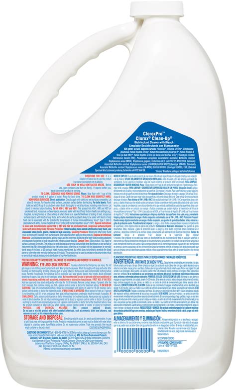 Bleach Spray Bottle