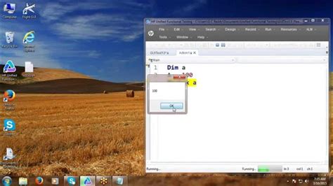 Uft Tutorial 20 Introduction To Vbscript Youtube