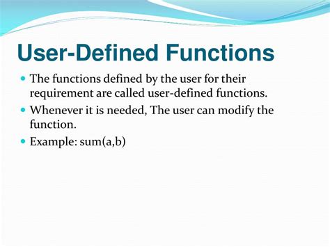 Ppt Unit Iv Functions And Pointers Powerpoint Presentation Free Download Id4683940