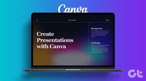 How To Create Presentations In Canva Guiding Tech