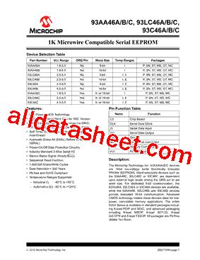 C C Datasheet PDF Microchip Technology