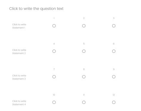 how to have different headers for each statement in matrix type