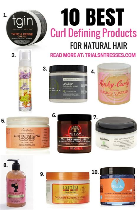 10 Best Curl Defining Products For Natural Hair Millennial In Debt
