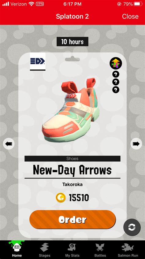 New Day Arrows With Main Power Up On Splatnet For ~10 Hours Rsplatoon