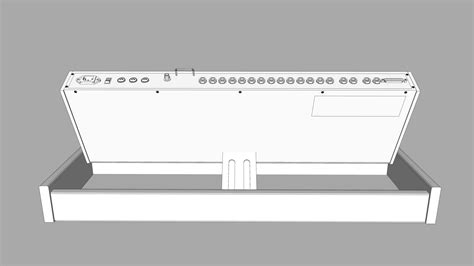 Keyboard Synthesizer Moog Voyager 3d Model By Spiritswitchboard