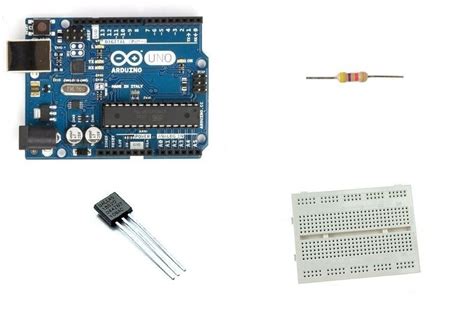 How To Use Ds B Temperature Sensor Arduino Tutorial Arduino Digital Thermometer Sensor