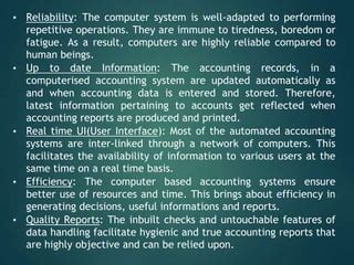 Computerised Accounting System PPTX