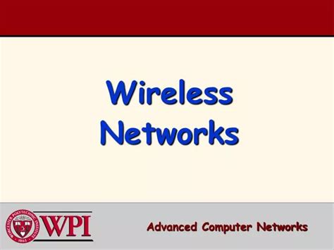 Ppt Wireless Networks Powerpoint Presentation Free Download Id1614459