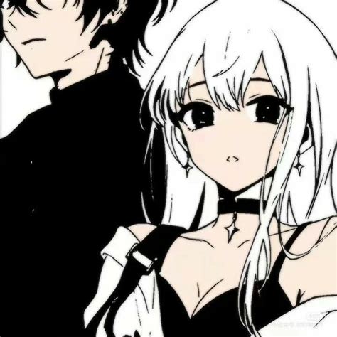 мαт¢нιиg ι¢σиѕ 1 2༉‧₊˚ Cute Anime Couples Best Anime Couples Anime