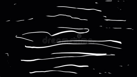 Dynamic White Doodle Lines On A Black Screen Stock Footage Video Of Smooth Scribble 330202858