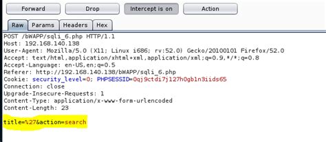 Sql Injection Searchpost · Teckk2
