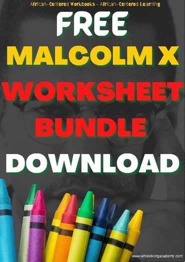 Free Malcolm X Lesson Plan And Worksheet Bundle By African Centered Learning