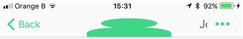 ios uibutton as titleview in uinavigationbar weird stretch bug