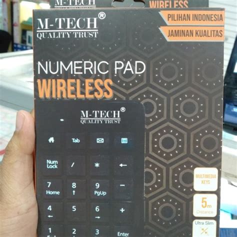Jual M Tech Keyboard Numeric Wireless 2 4ghz Keypad Numerik Wireless Kota Semarang Jedata