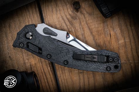 Marfione Custom Amphibian Ram Lok Knife Carbon Fiber Dlc Accents 4