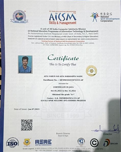 varun aita on linkedin javaprogramming certification techenthusiast