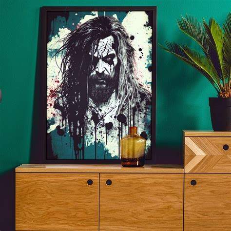 Rob Zombie Art Etsy