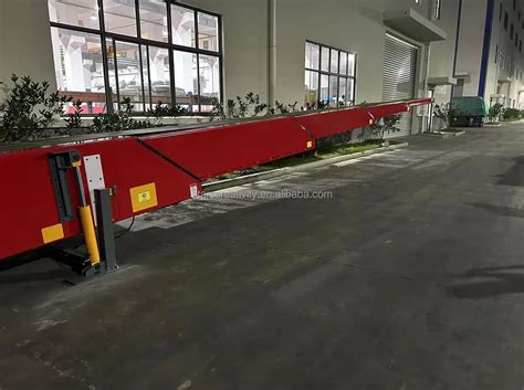 40ft Telescopic Belt Conveyor Container Loading Unloading Oem