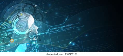 인공지능의 개념기술 그림 스톡 벡터로열티 프리 2107937126 Shutterstock