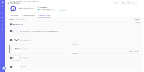 joshua morris salesforce testing success story contextqa