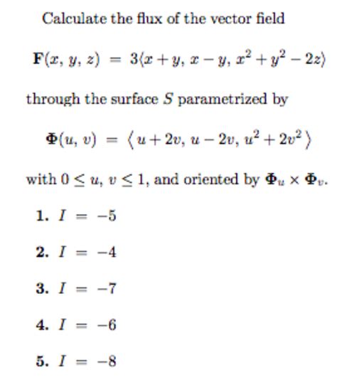 Solved Compute The Flux Of The Vector Field Through The Chegg Com