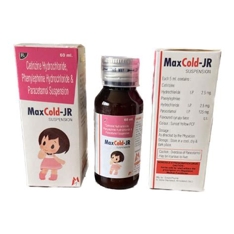 Maxcold Jr Suspensions Max Life Sciences