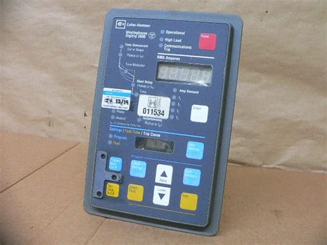 Cutler Hammer Digitrip 3000 4d13120g01 980119 Digitrip 3000 337499