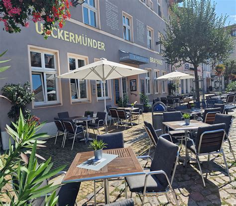 Restaurant Mit Marktterrasse And Brauhaus In Ueckermünde