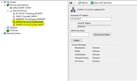 Solved Difficulty In Opening Visa Panel For Pickering Pxi Matrix In