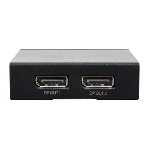 1x2 Displayport Splitter 4k 60hz 21 6gbps Monoprice