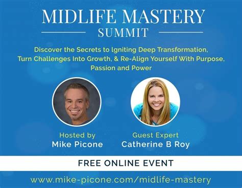midlife mastery summit catherine b roy lhm media