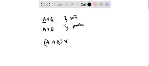 Represent Each Circuit In Exercises Symbolically And Give Its Switching Table Numerade