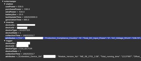 solarmanpv mqtt sensors configuration home assistant community
