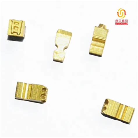 Font Letters Brass Numbers Copper Characters For Date Printing Coding Machine Lines Letter
