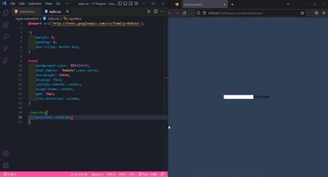 Stylish Input Animation Using Css Fapcat