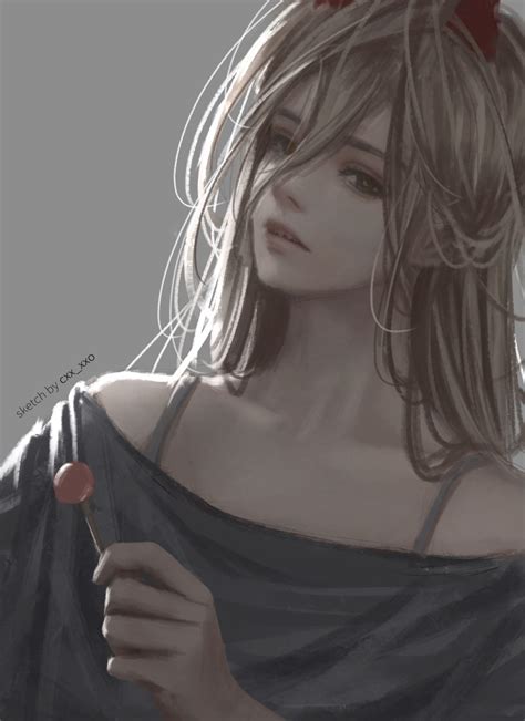 Cxx Xxo Power Chainsaw Man Chainsaw Man Absurdres Chinese