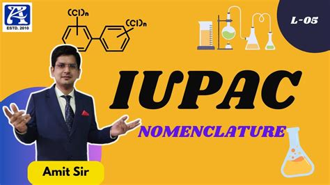 Iupac Nomenclature L 5 Naming Of Cyclic And Functional Groups Jee