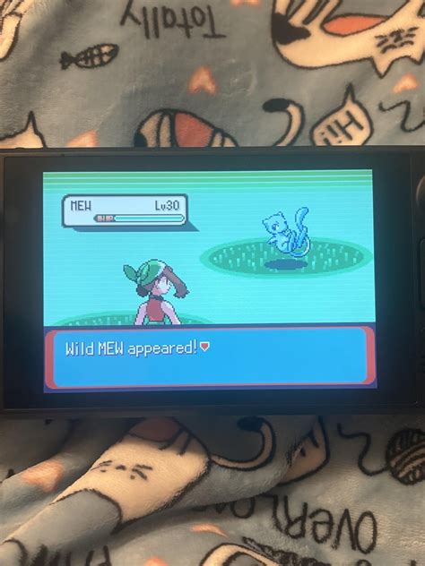 [gen 3] Shiny Mew Just Started This Hunt 2 Days Ago Shes So Pretty R Shinypokemon