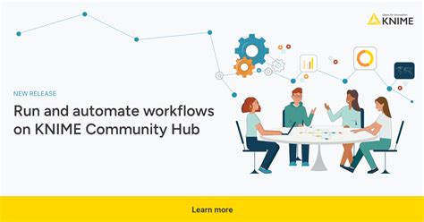 run and automate workflows on knime community hub knime