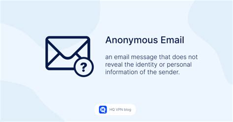 How To Send Anonymous Emails In