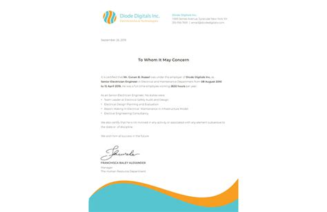 Experience Certificate Format Template In Word Pdf Illustrator Psd Download