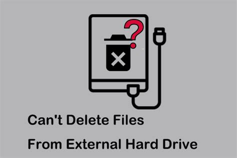 Cant Delete Files From External Hard Drive Easy Fixes Here