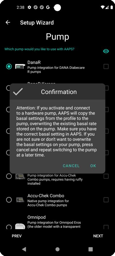 Aaps Setup Wizard — Androidaps 33 Documentation