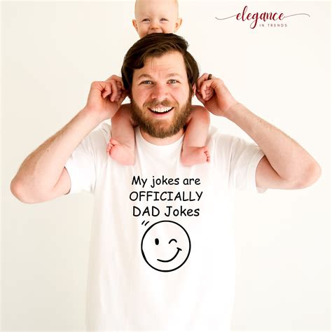 My Jokes Are Officially Dad Jokes T Shirt Humorous Fathers Day T