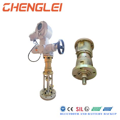 Multi Flange Quarter Turn Scotch And Yoke Electric Linear Resonant Actuator For Knife Gate Valve
