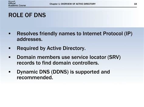 Ppt Overview Of Active Directory Powerpoint Presentation Free