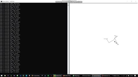 randomly moving point simple python program youtube