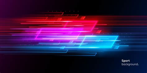 Abstract Colorful Speed Background With Lines Vector Image