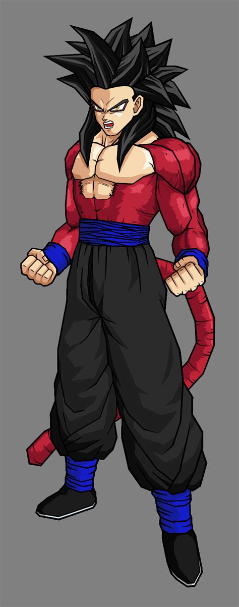 Goten Af Ssj4 V2 By Theothersmen On Deviantart